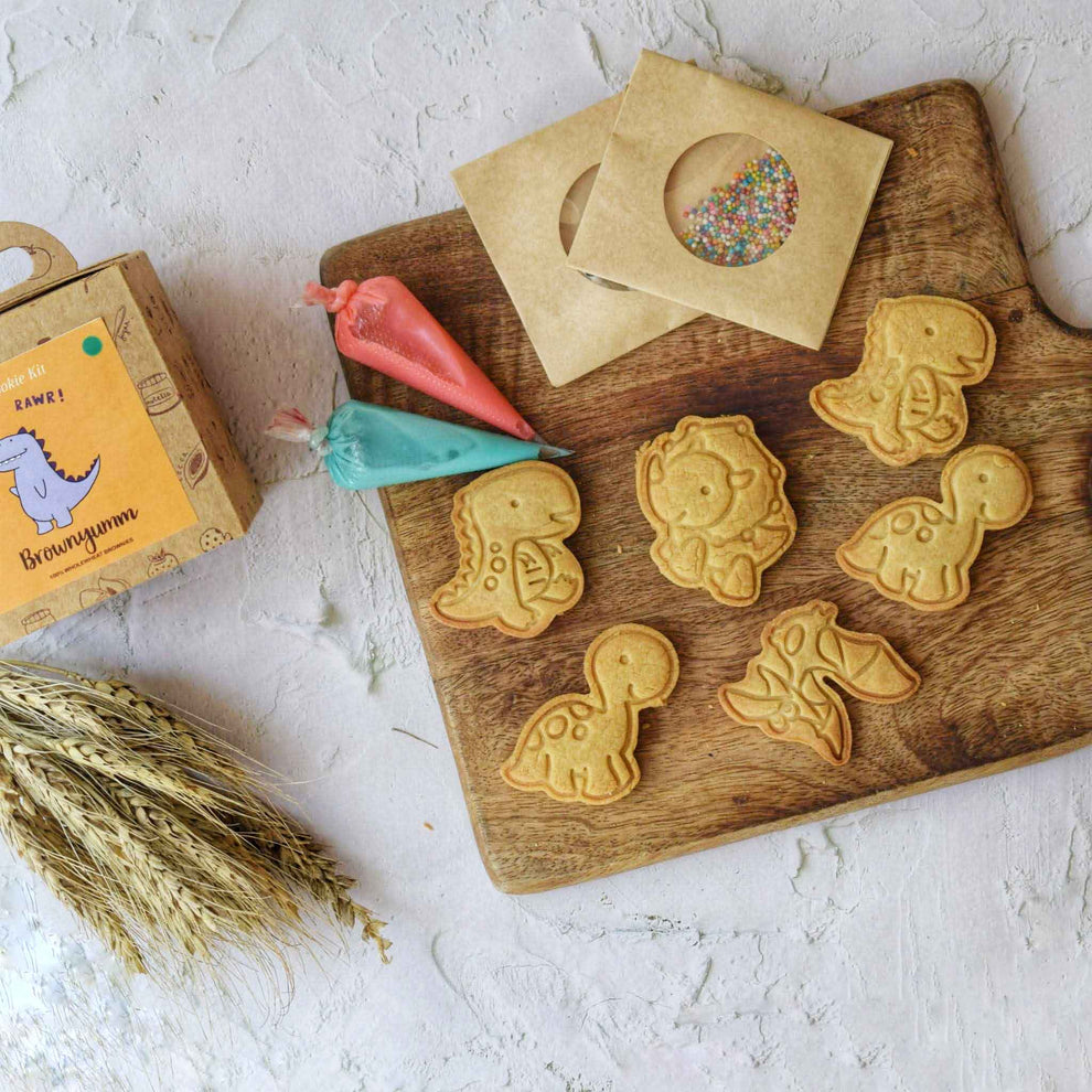 Dinosaurs Cookie DIY Kit – Brownyumm
